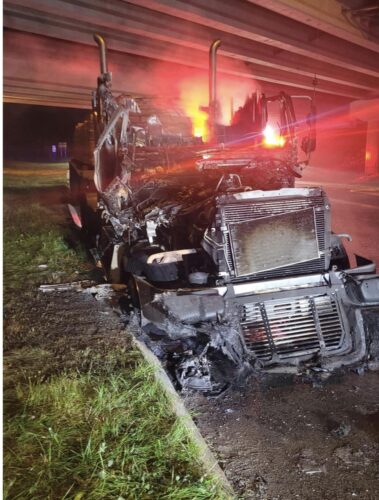 Truck Fire Under the Corridor H Bridge | News, Sports, Jobs - The ...